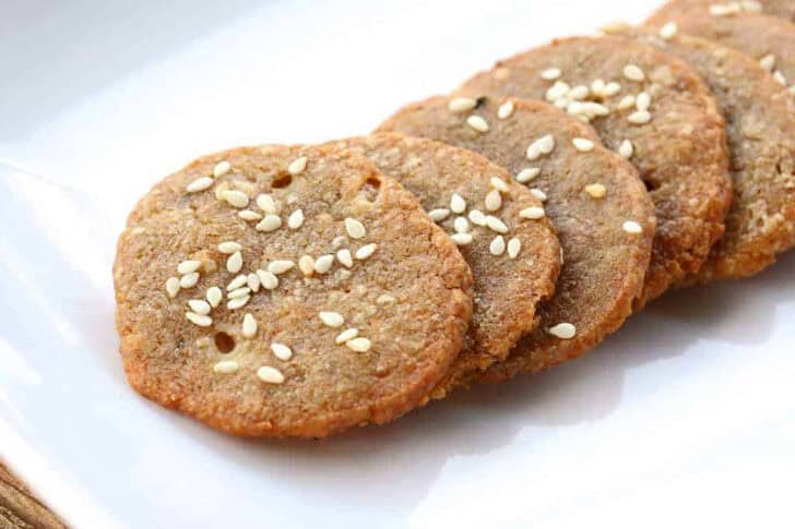 Whole Grain Blue Cheese Crackers - The Daring Gourmet