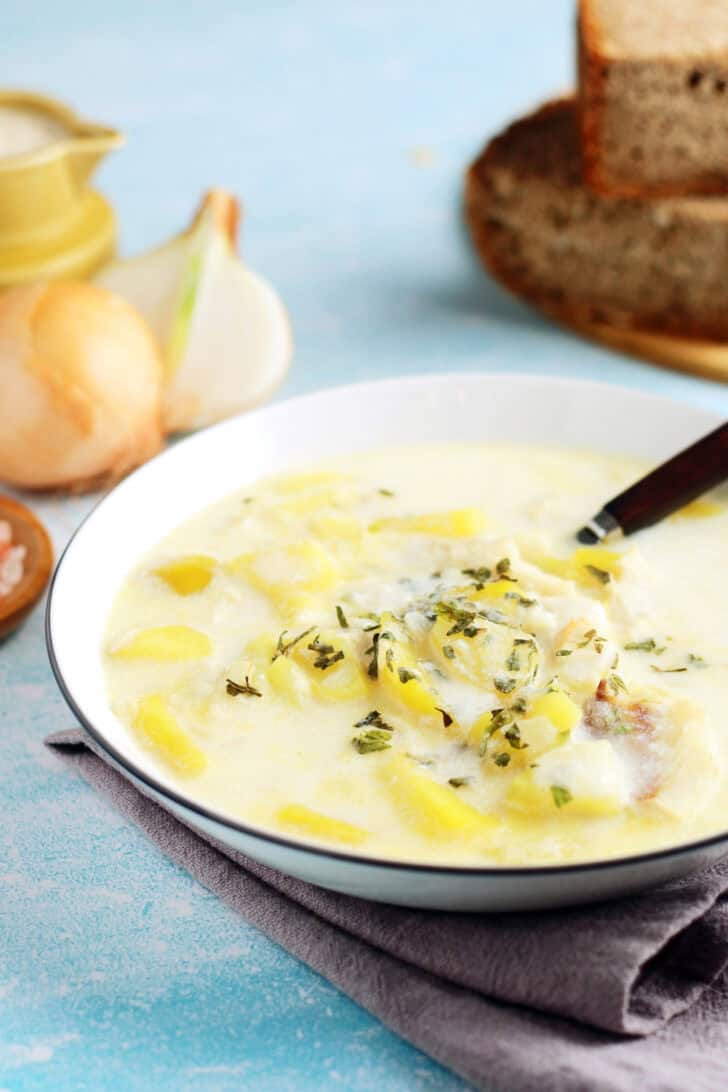 Cullen Skink (Scottish Smoked Fish Chowder) - The Daring Gourmet