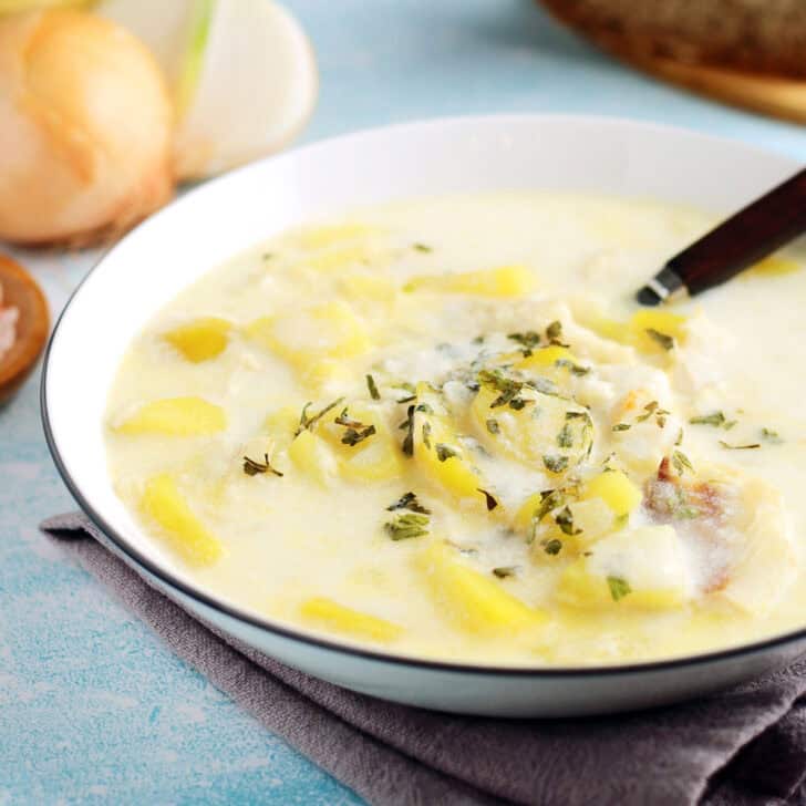 Cullen Skink (Scottish Smoked Fish Chowder) - The Daring Gourmet