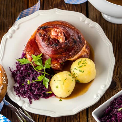 Schweinshaxe (German Pork Knuckle) - The Daring Gourmet