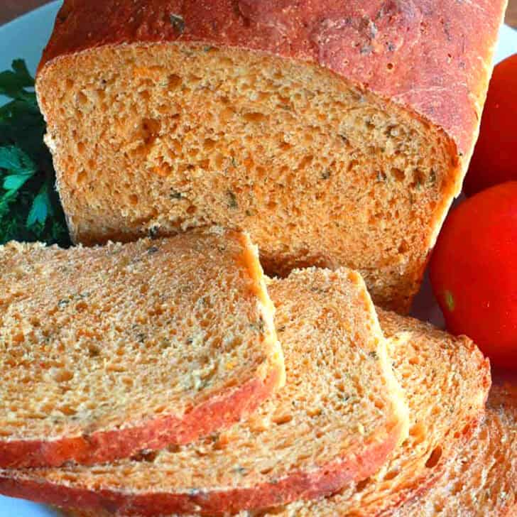 Fresh Roasted Tomato and Herb Bread - The Daring Gourmet