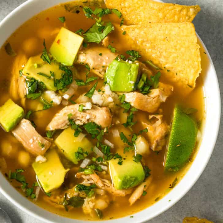 Chicken Pozole - The Daring Gourmet
